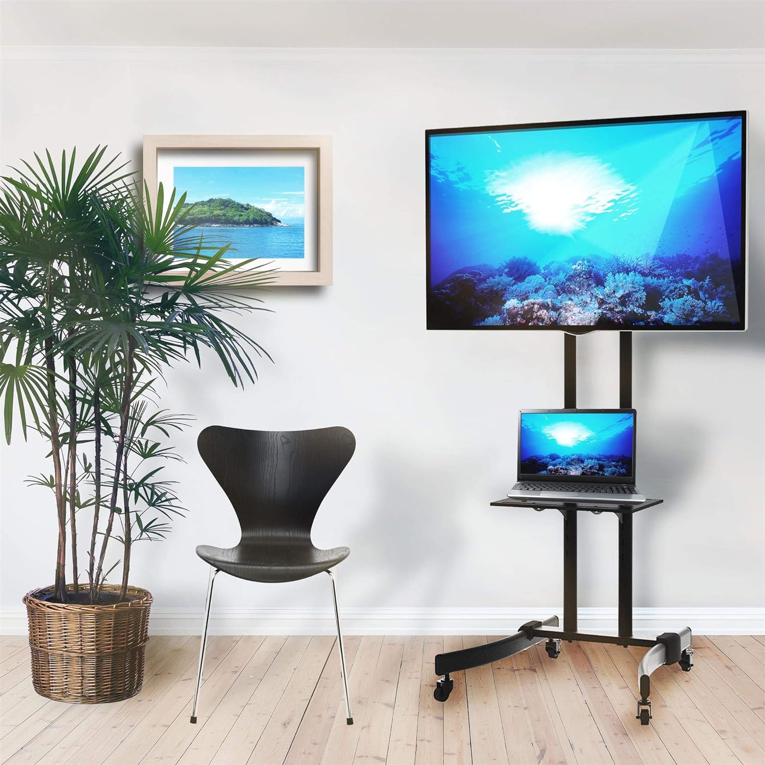 KMC370 Rolling Monitor Trolley | Krieger Electric